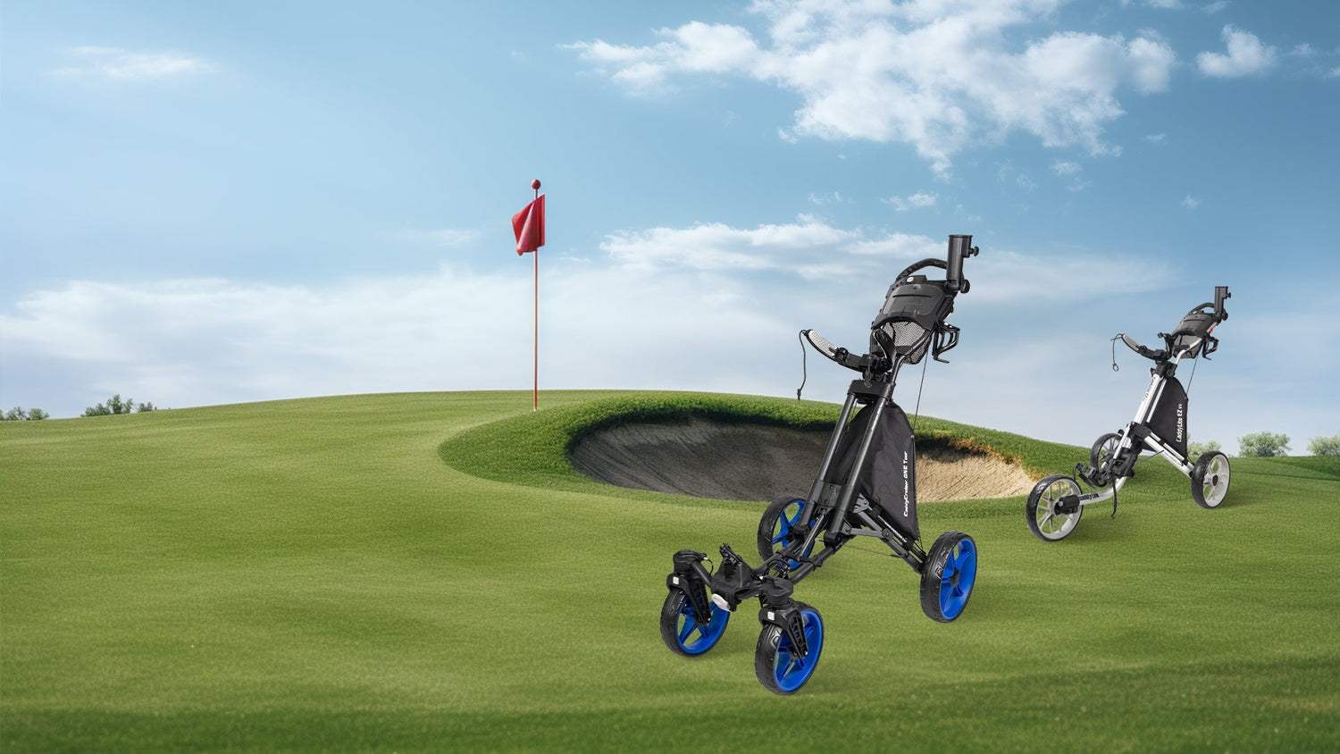 Best Golf Push Carts: 3-Wheel vs 4-Wheel, Which Fits Your Game? – Caddytek